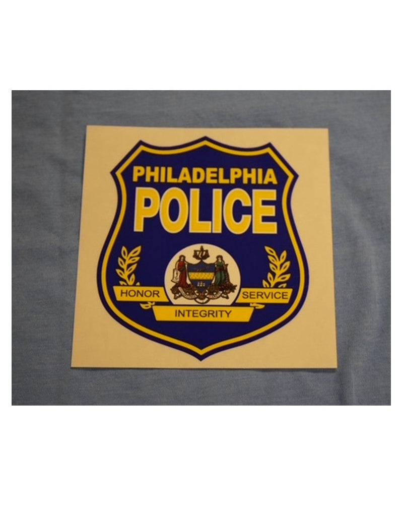 PPD SHIELD OUTSIDE DECAL – FOP5 Cop Shop